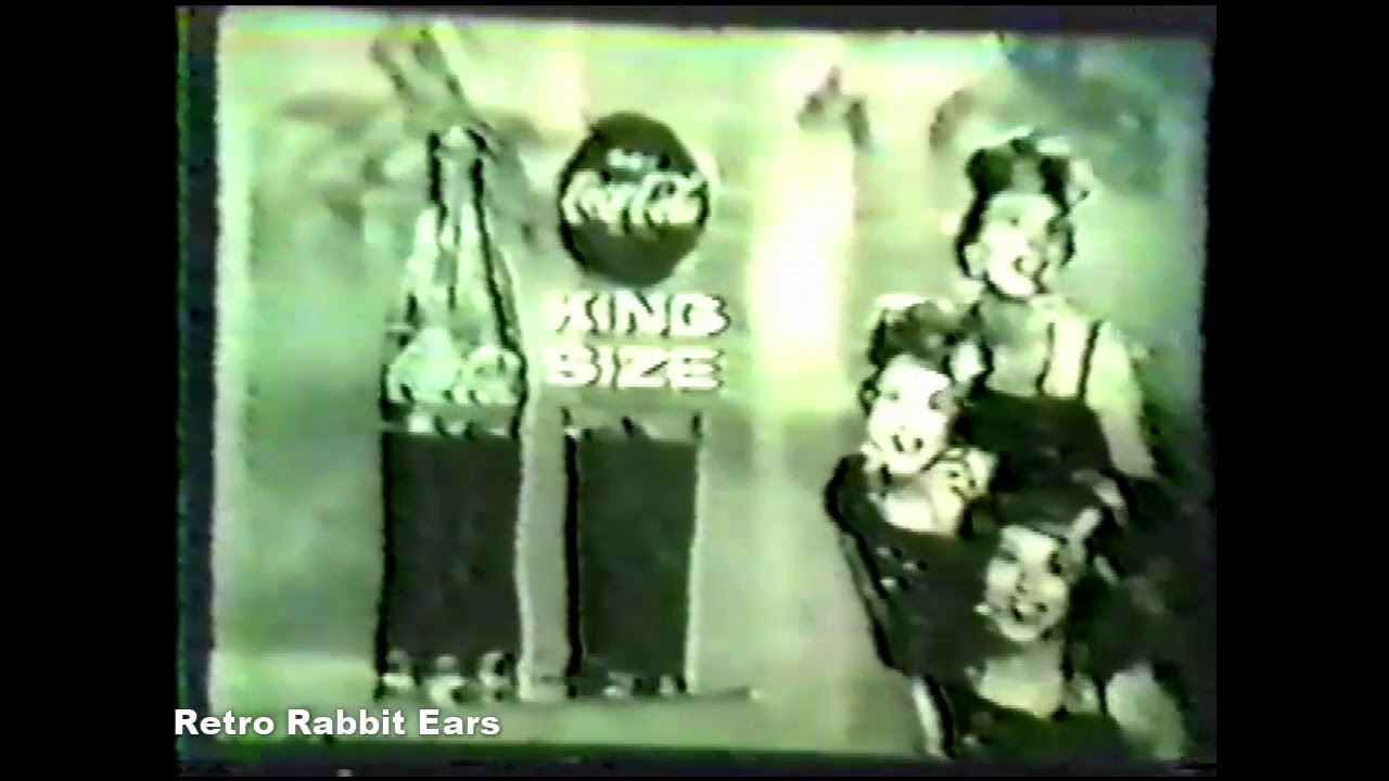 1950's McGuire Sisters Coke Commercials Compilation King Size Coke Has ...