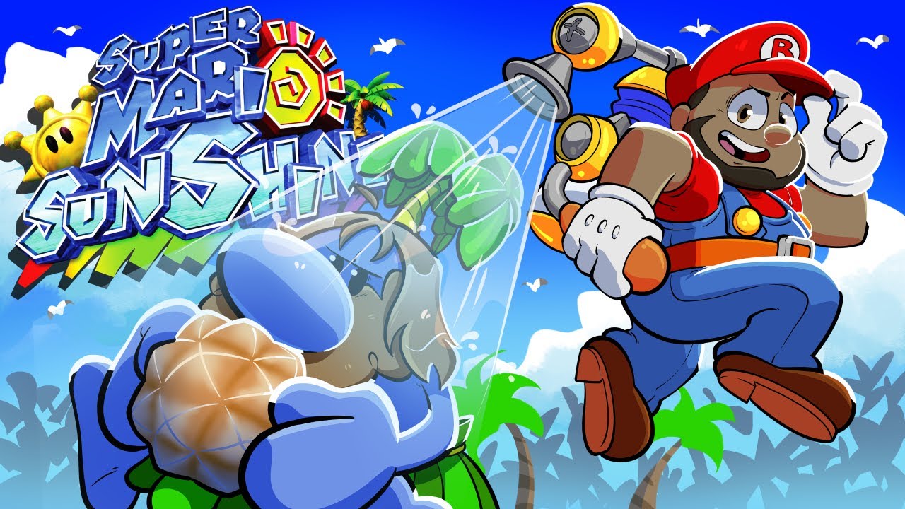 Super Mario Sunshine 2 Logo