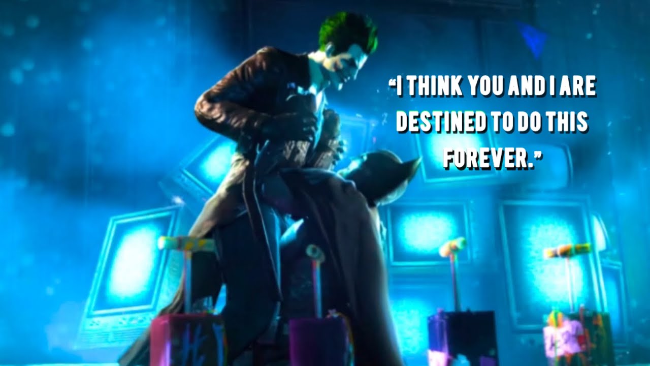 Joker being fruity towards Batman for 18 minutes - YouTube