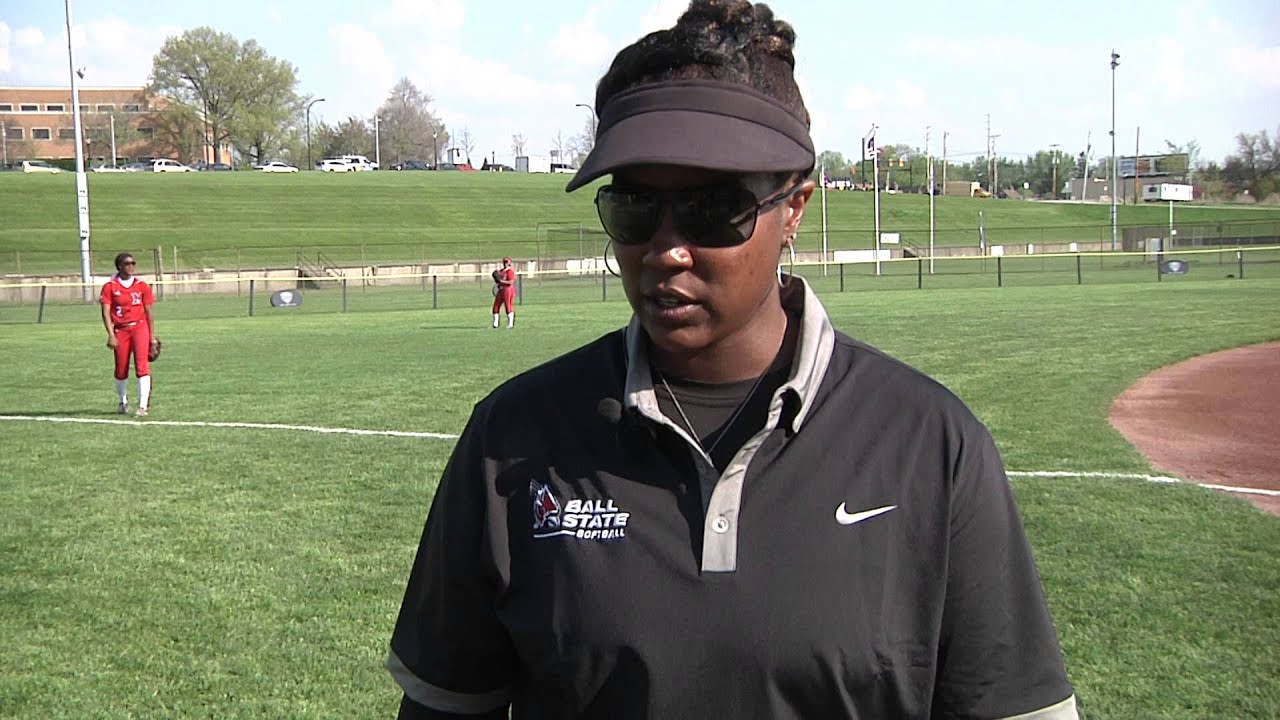 2015 MAC Softball Tournament: Ball State's Head Coach Tyra Perry - YouTube