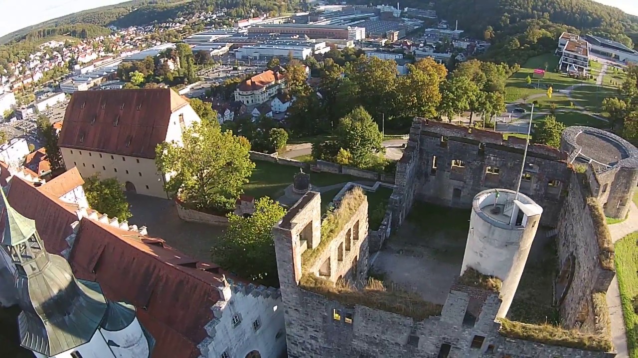 Heidenheim Germany raw footage DJI Phantom2 vision plus - YouTube