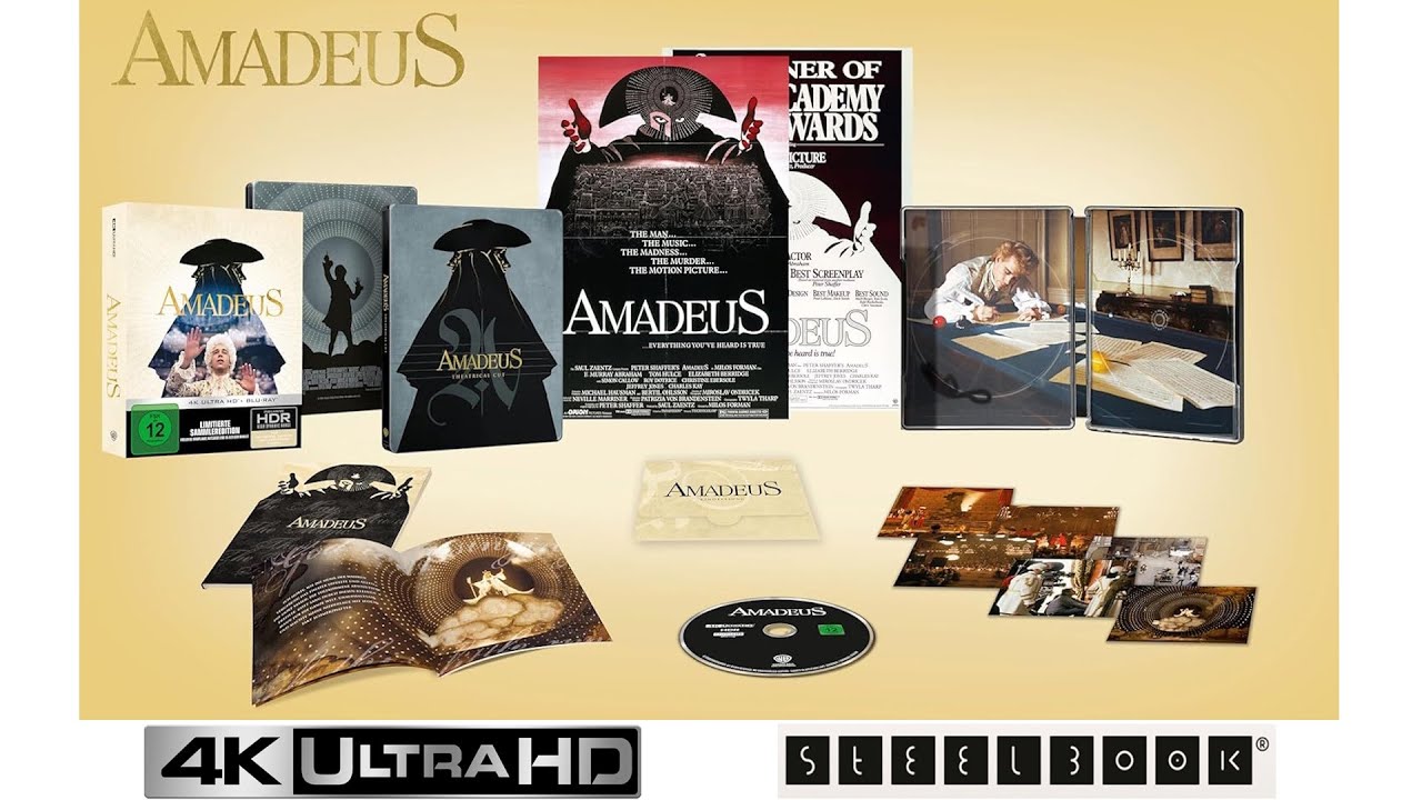 Amadeus [Theatrical Cut 4K UHD Ultimate Collector's Edition with ...