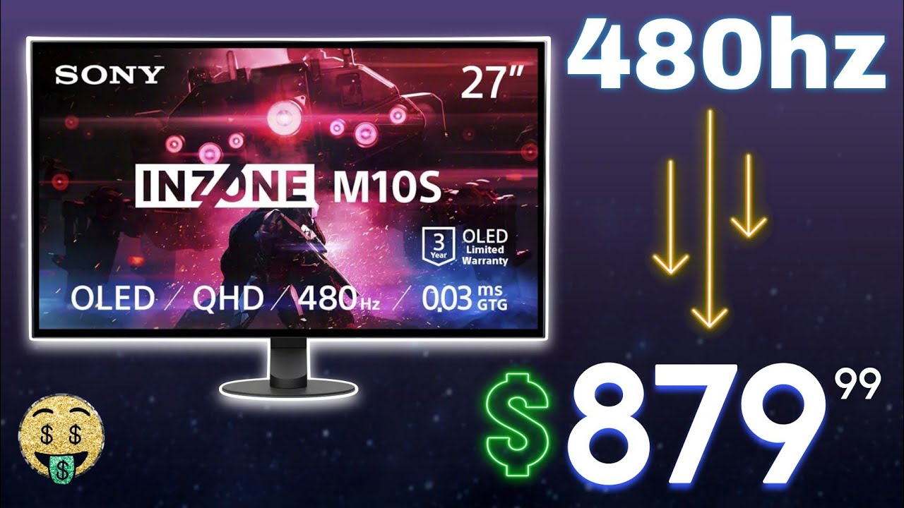HURRY!! MAJOR DISCOUNT! Sony INZONE 27" M10S 480hz OLED Gaming Monitor - YouTube