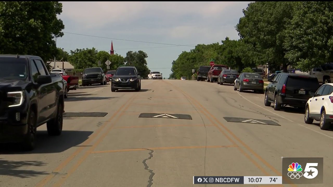 Fort Worth neighborhood gets speed bumps to deter street racing | NBC ...