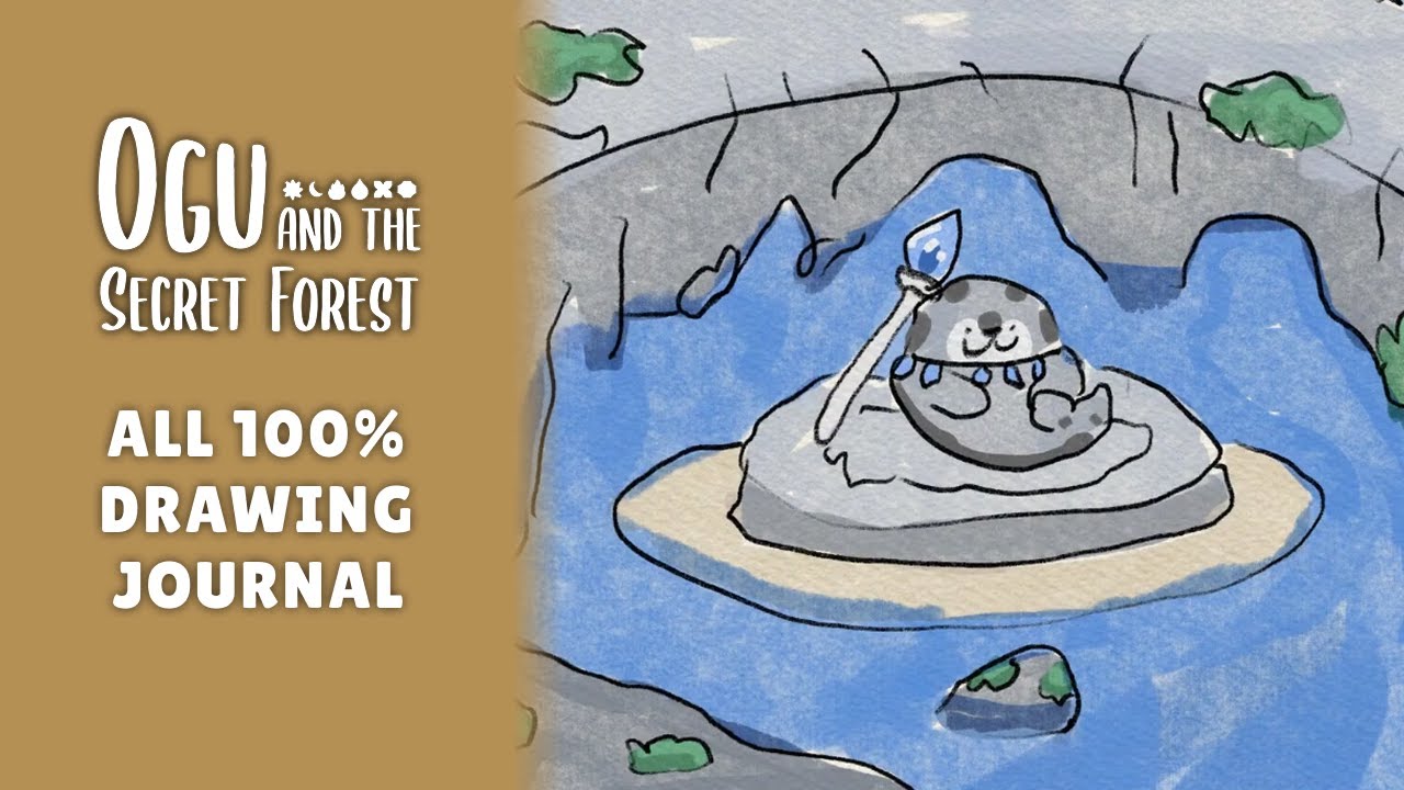 Ogu and the secret forest walkthrough - All 100% drawing journal ...