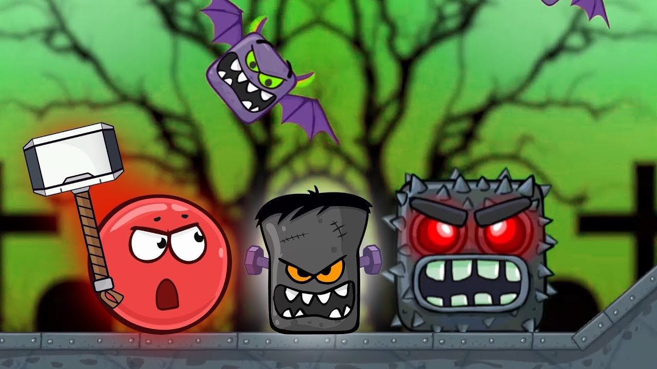 Red Ball 4 Animation | Red Ball Hero With Zombie Boss Family In ...