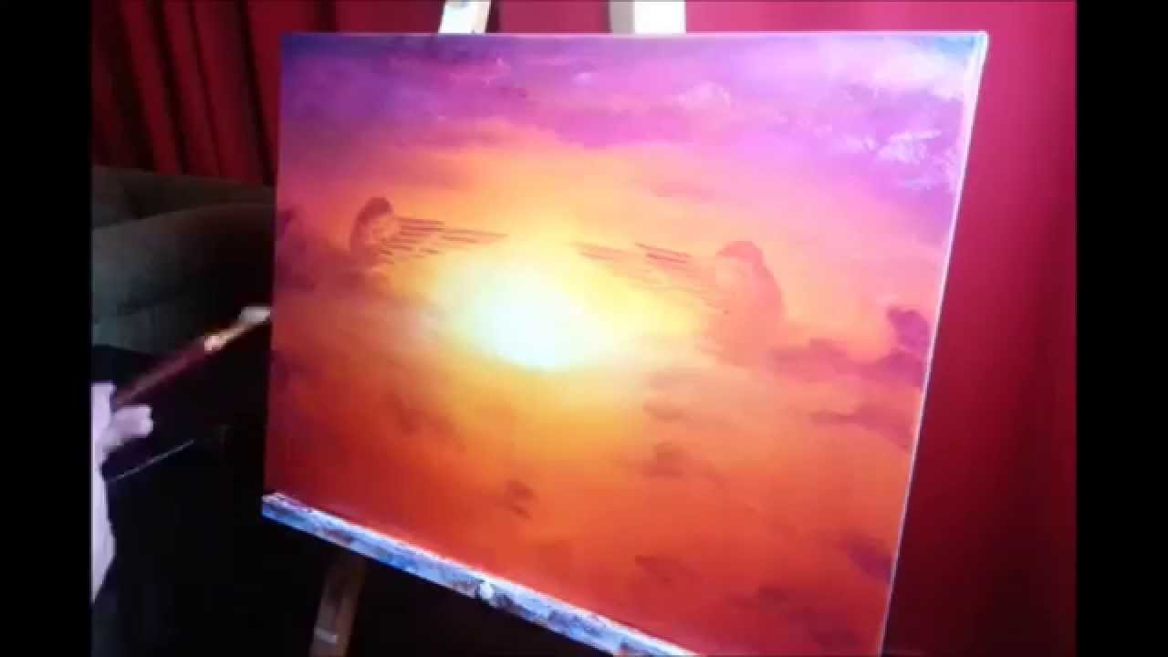 Abstract Expressionism Oil Painting "Law Of Light" Ark of the Covenant ...