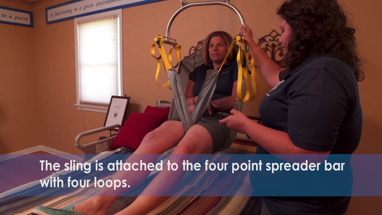 Bedroom Sling Types and Setup - Assistive Technology St. Ambrose ...