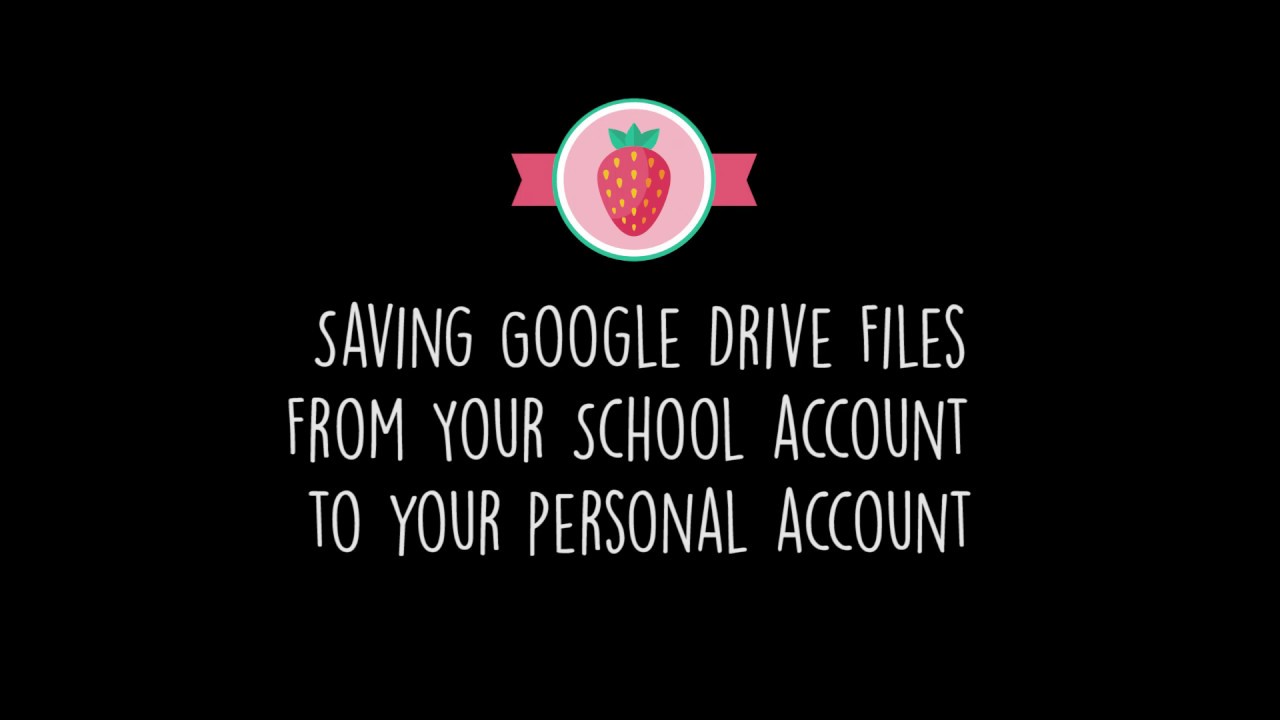 Saving Google Drive Files To Another Account YouTube Saving Google Drive Files To Another Account YouTube