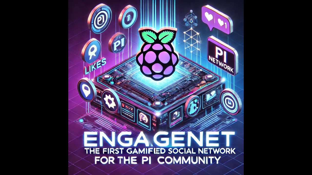 EngageNet – The First Gamified Social Network for the Pi Community - YouTube