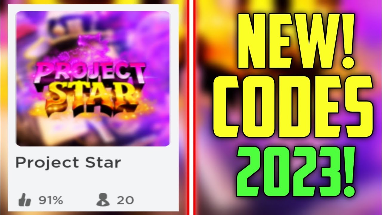 HURRY! - NEW PROJECT STAR CODES 2023! - YouTube