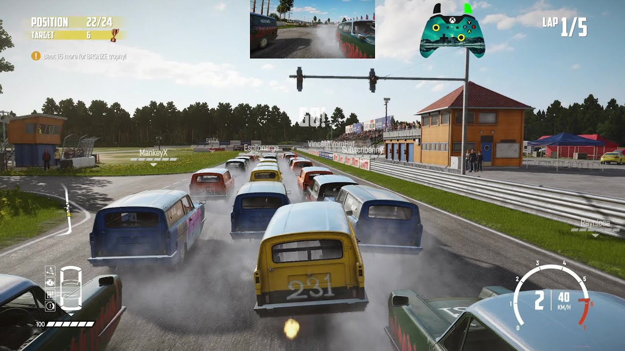 Wreckfest 24.11.22 Tournament Rumble Race - Supervan - YouTube