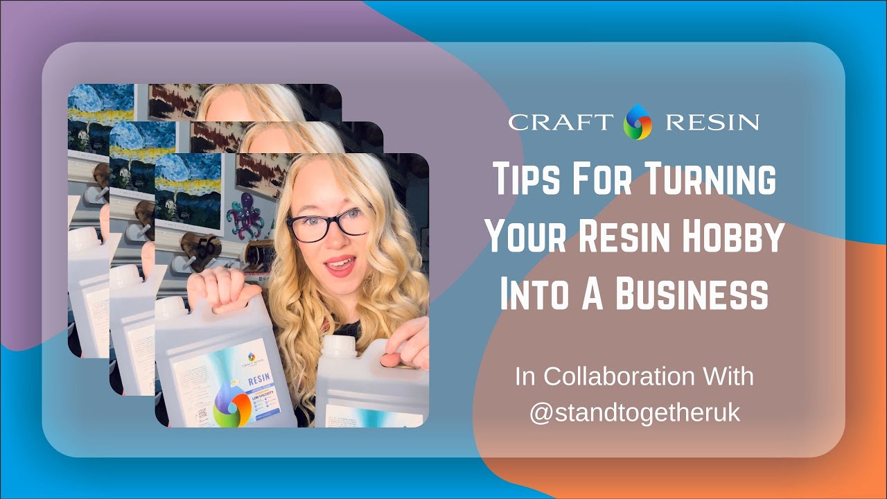 Tips For Turning Your Resin Hobby Into A Business - YouTube