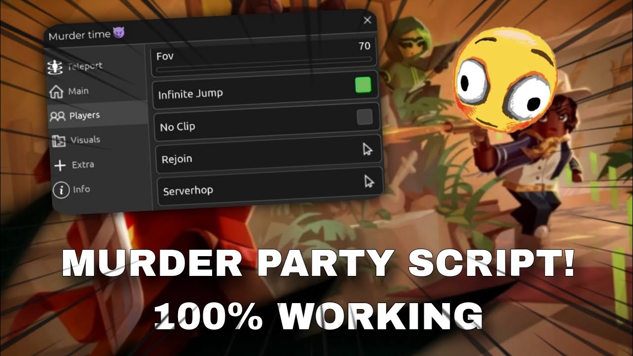 MURDER PARTY WORKING SCRIPT! // 100% LEGIT 📍WORKING 2024📍 - YouTube
