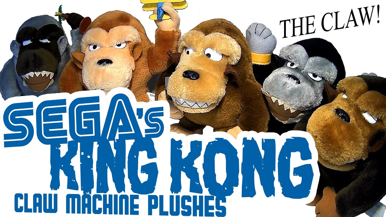 SEGA's King Kong Claw Machine Plushes - UFO Catcher - YouTube