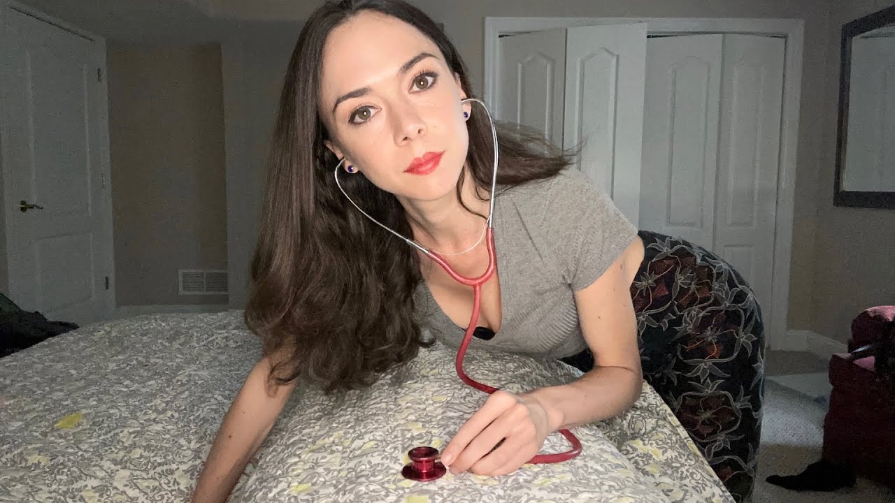 ASMR Bedside Medical Role Play - Nurse Gives You Full Body Exam - Soft Spoken [POV] to RELAX ...