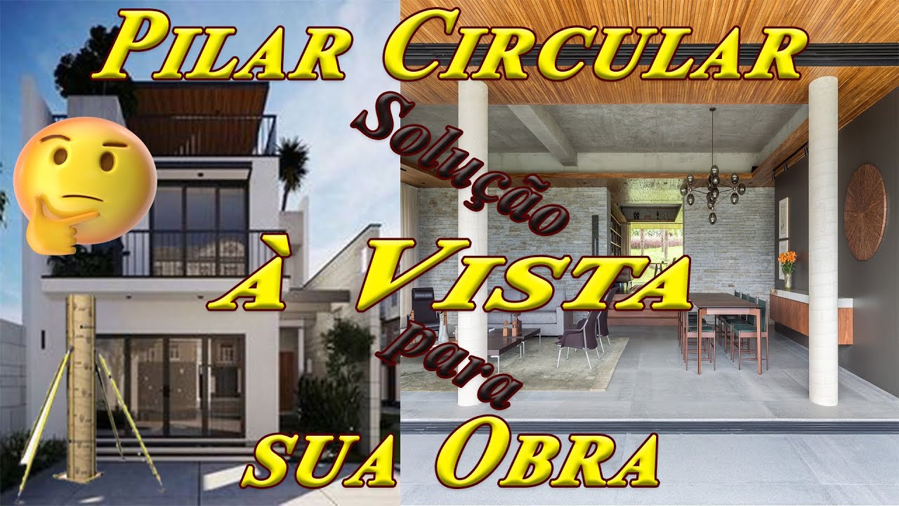 Pilar Circular Solução à Vista para sua Obra - YouTube