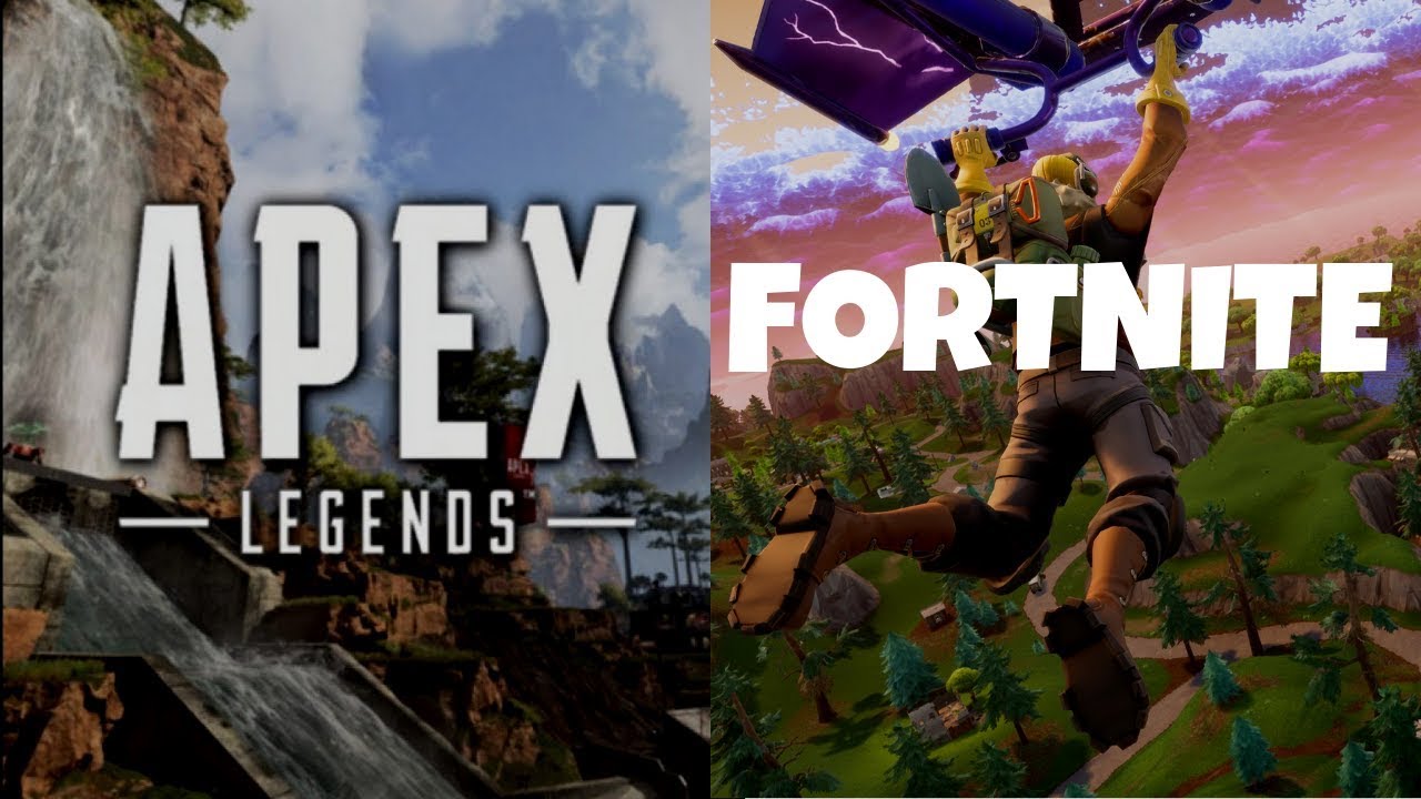APEX LEGENDS VS FORTNITE BATTLE ROYALE - YouTube