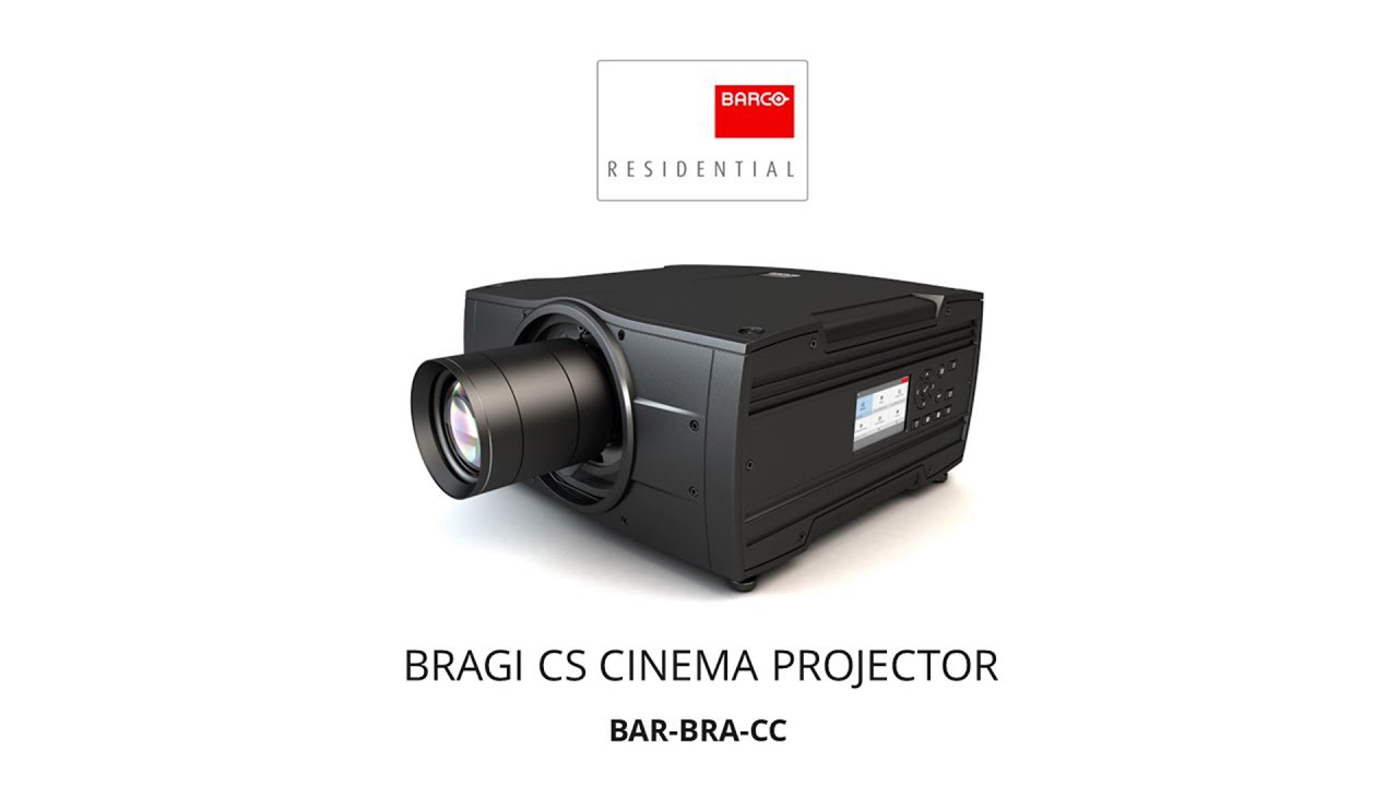Barco Bragi Cinemascope Cinema Projector overview - YouTube