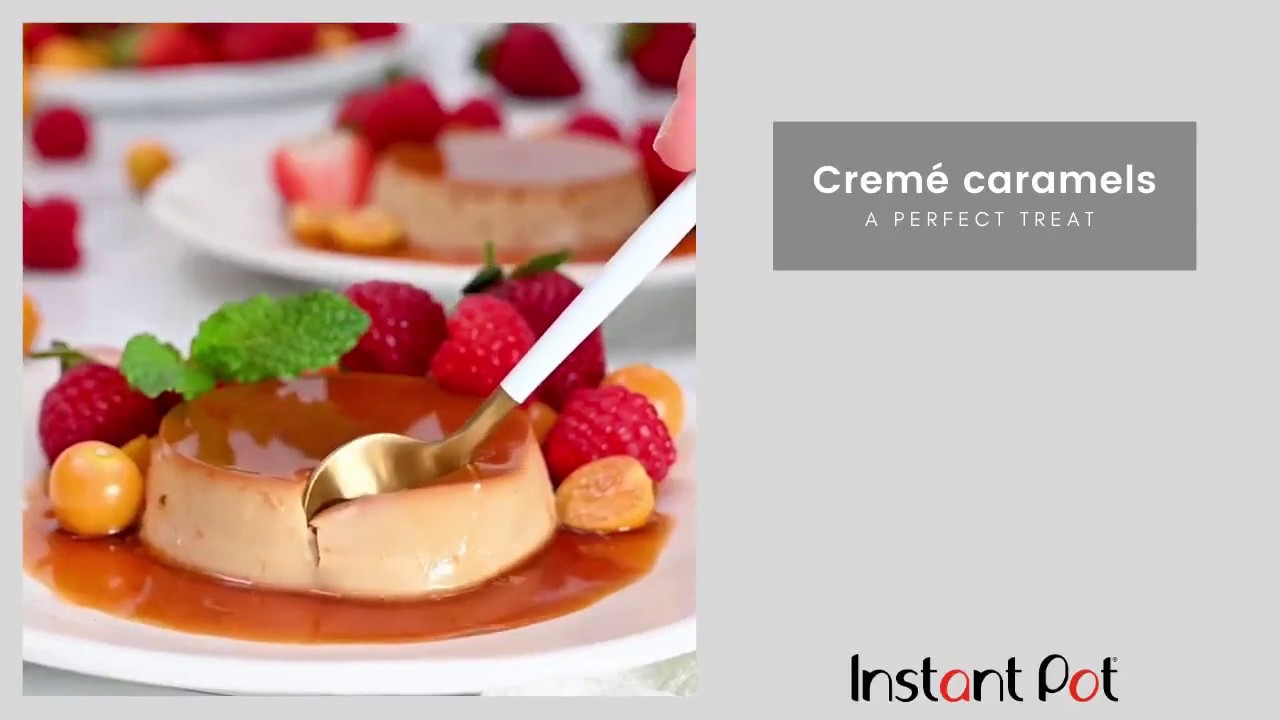 Instant Pot snippet: Cremé caramels - YouTube