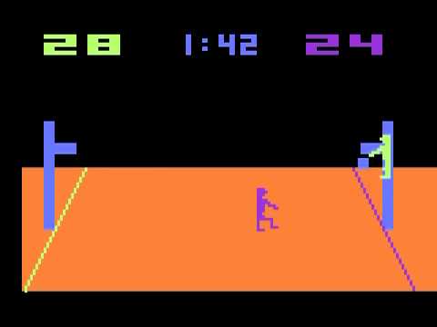 Let's Play Basketball (Atari 2600) - YouTube