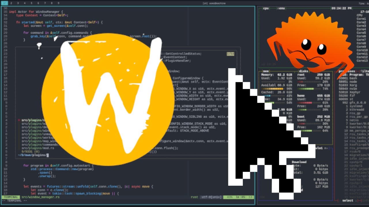 Adding Cursor Support To My Wayland Compositor In Rust Youtube 3653