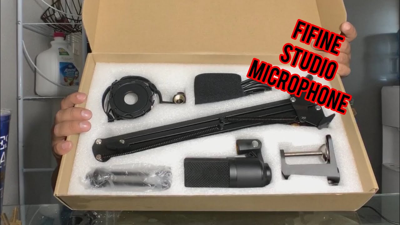 Best Budget Studio Microphone (UNBOX + REVIEW) - YouTube