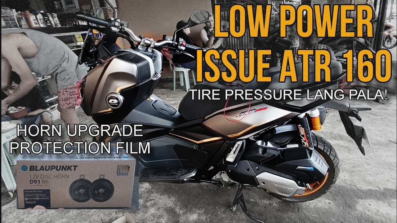 LOW POWER ISSUE | ATR 160 QJ |solved! | HORN UPGRADE | PROTECTION FILM ...