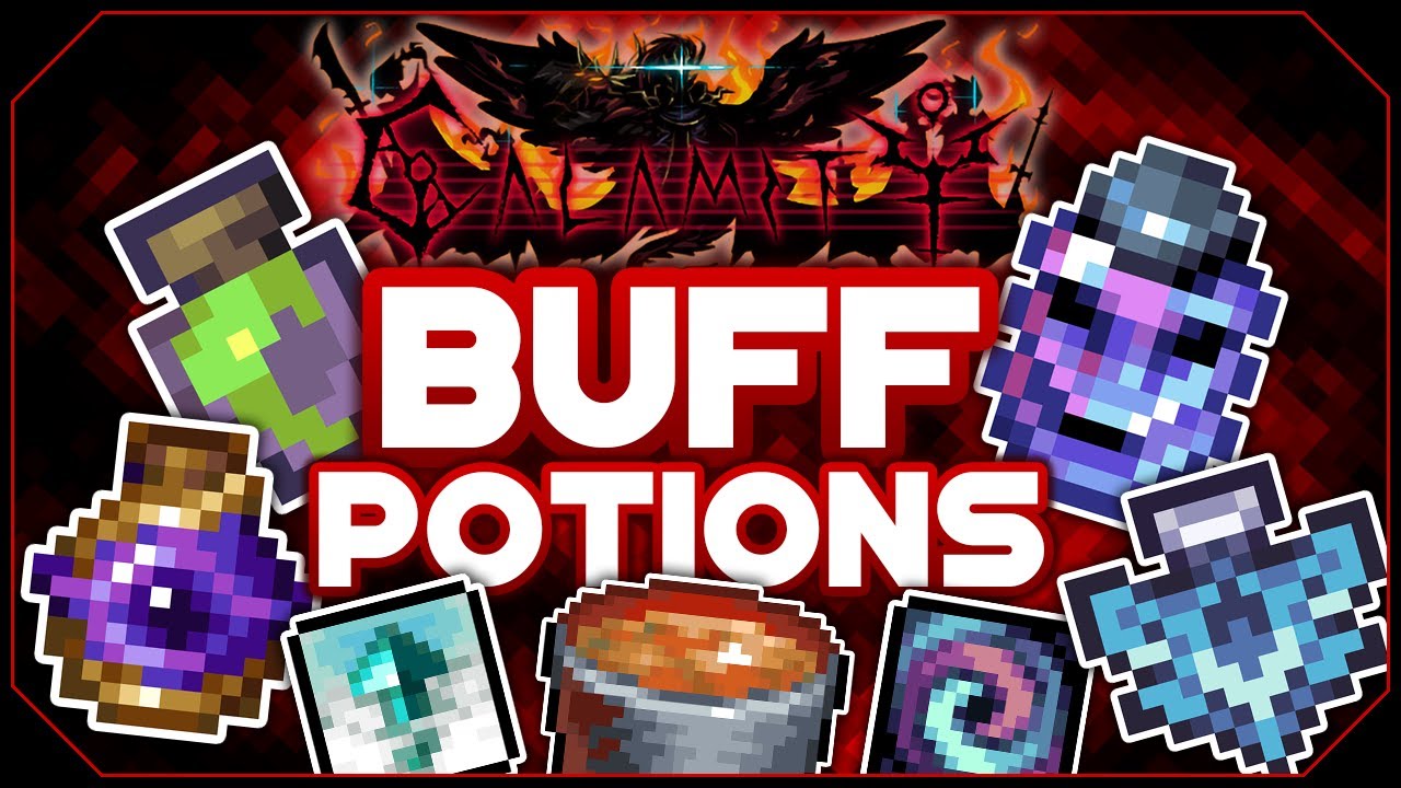 EVERY Buff Potion in The Calamity Mod - YouTube