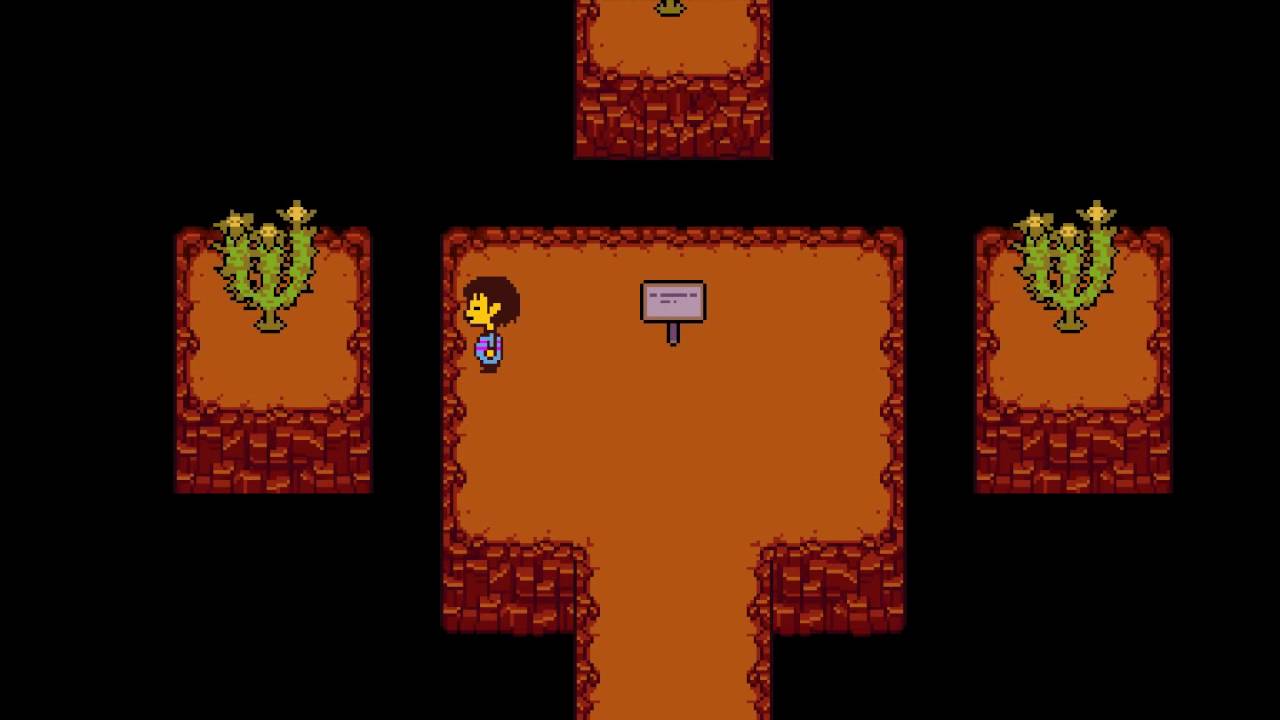 Undertale - Secret Hotlands Area - YouTube