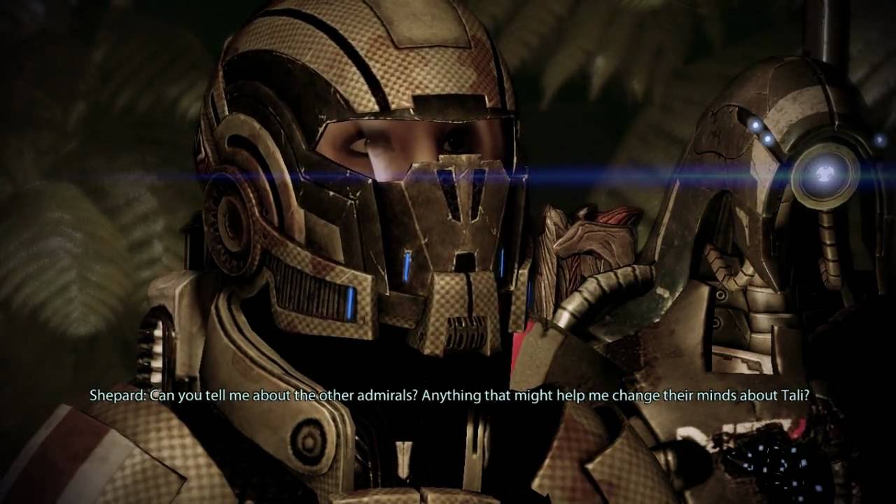 Mass Effect 2 - Tali Loyalty Mission (Admiral Han Gerrel) *3/9* - YouTube