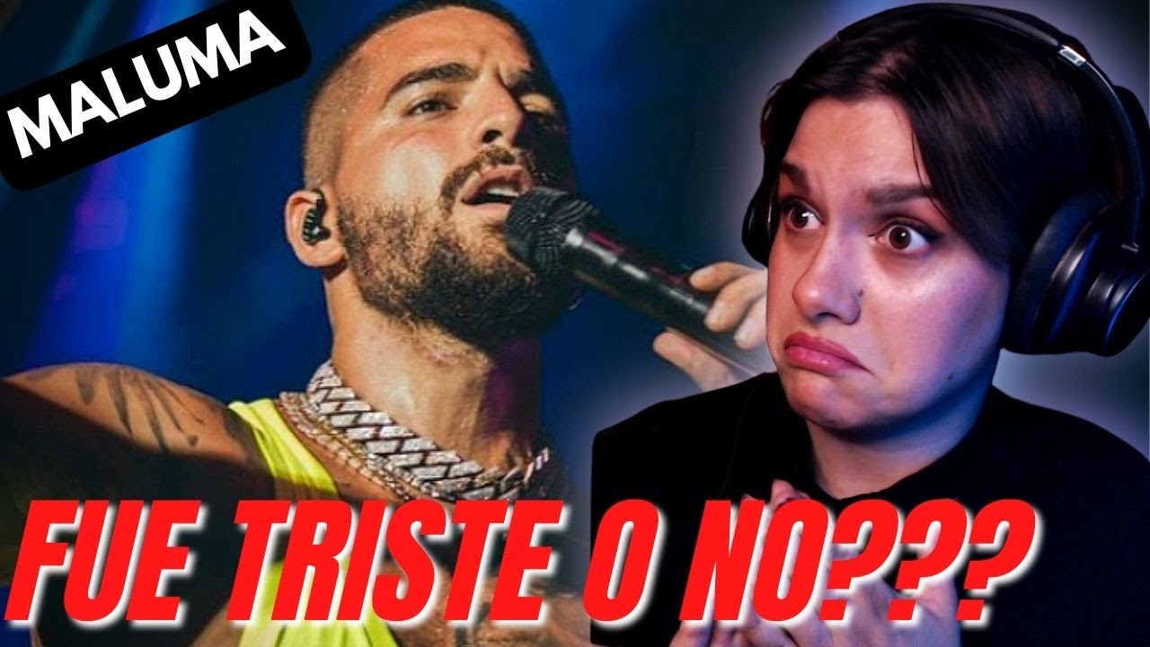 LO HIZO TERRIBLE?!!!😫 | MALUMA - EL TRISTE | REACCIÓN Y ANÁLISIS VOCAL ...