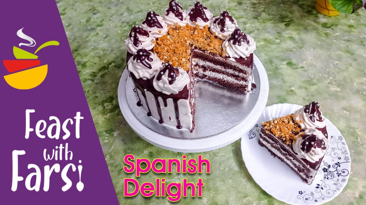 Spanish Delight Cake in Tamil | Without oven | How to make Spanish ...