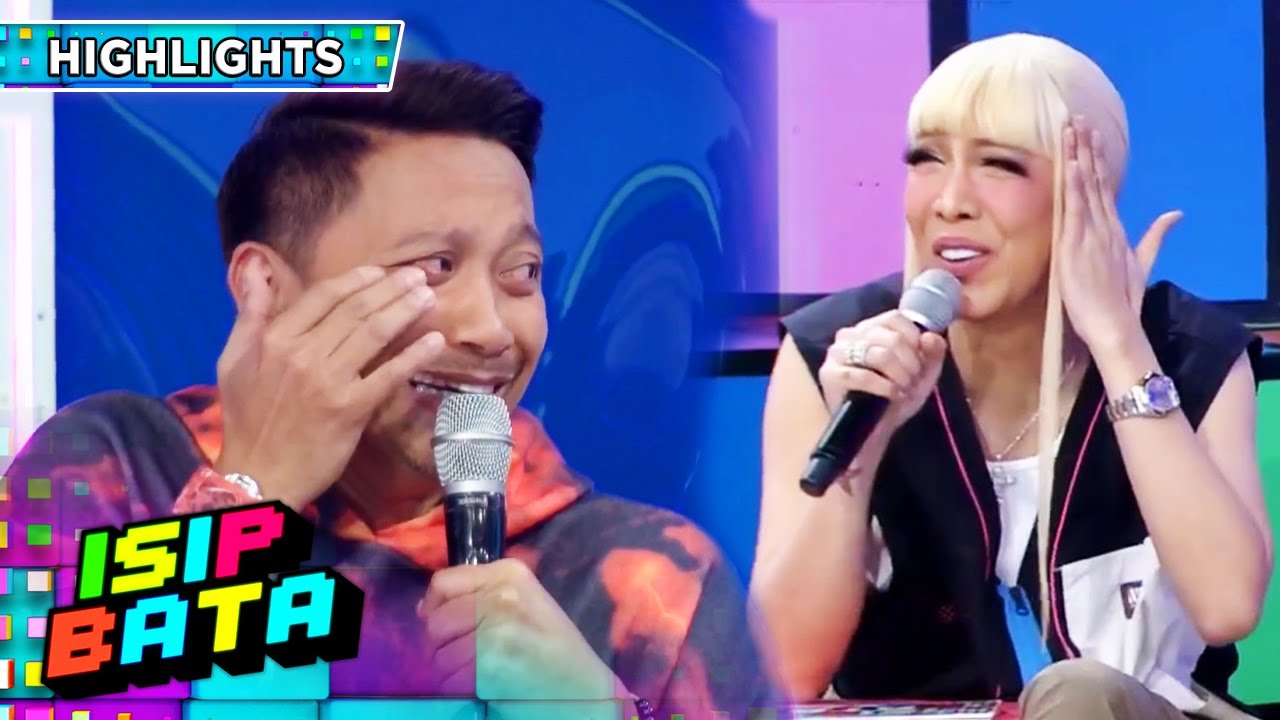 Vice gets confused by what Jhong said | It's Showtime Isip Bata - YouTube