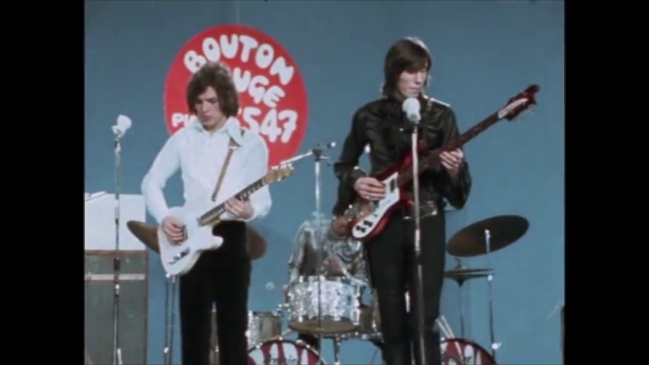 Pink Floyd playing a number of their early hits on the French tv show ...
