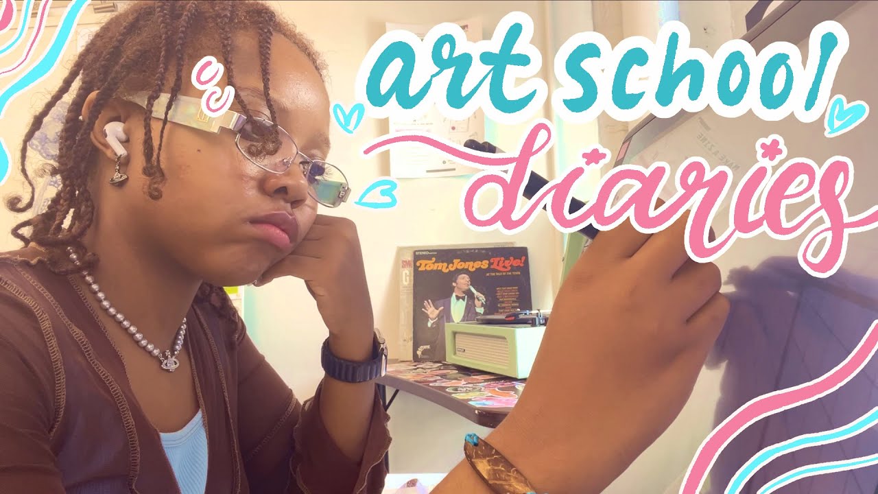 studying illustration in new york city || art school diaries ⋆˙ - YouTube