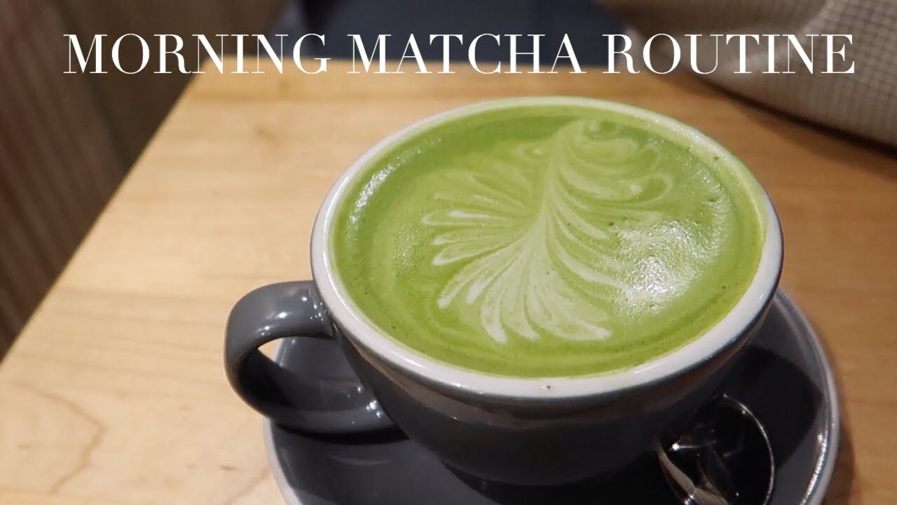 MORNING MATCHA ROUTINE | Amanda - YouTube