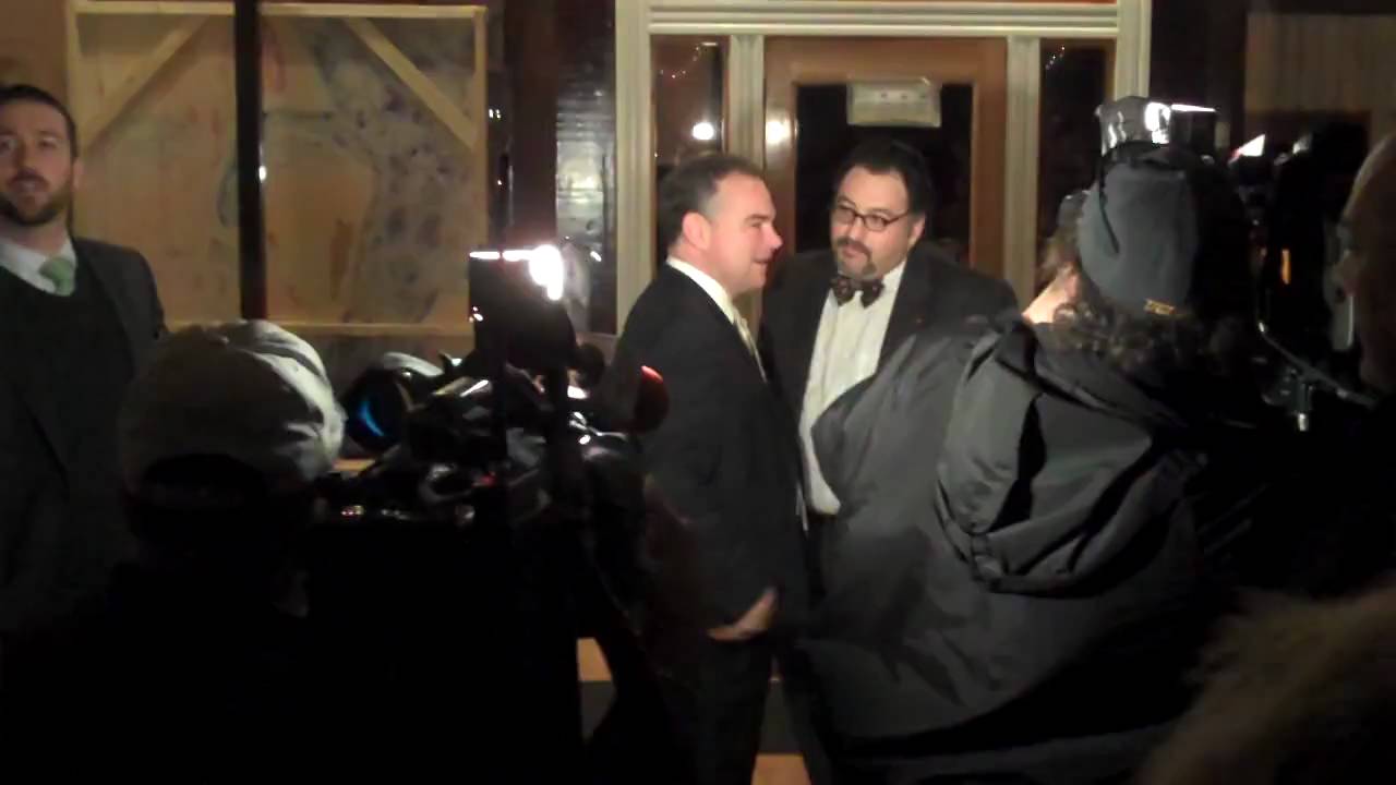 Brian Wahby, STL Dems Chair, and TIm Kaine, DNC Chair, at OFA-STL ...