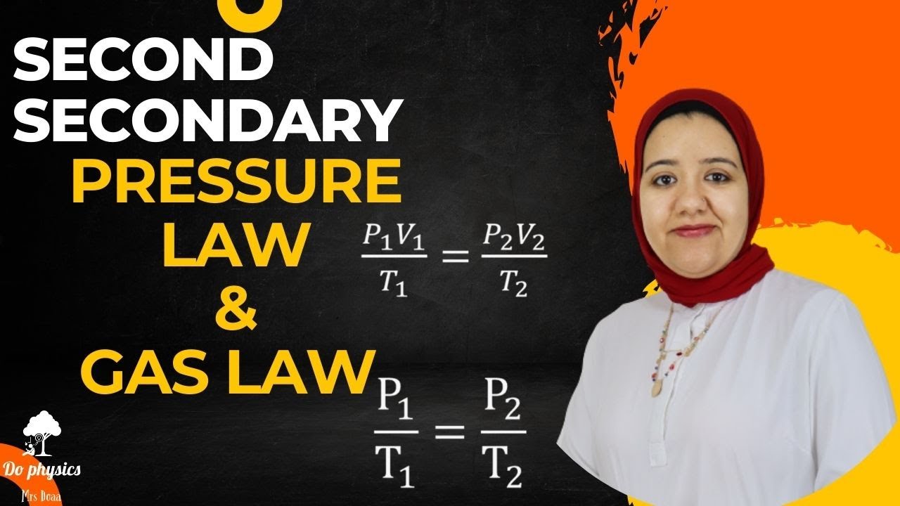 Pressure Law + General law + Charle's law solving questionsالمعاصر 2 ...