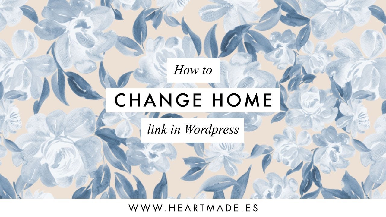 How To Change Your Home Page In A Wordpress Website YouTube how-to-change-your-home-page-in-a-wordpress-website-youtube