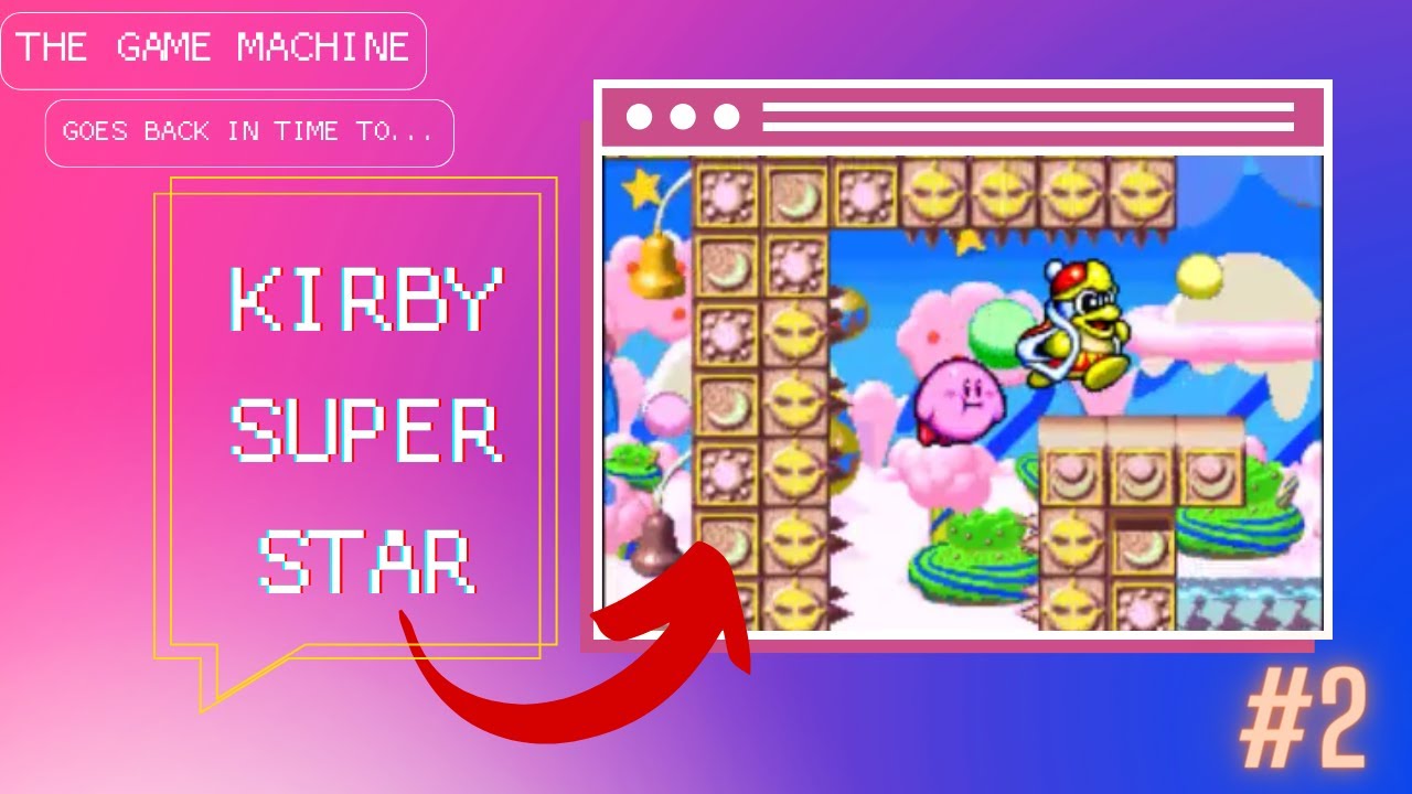 The Game Machine - Kirby Super Star #2: Gourmet Race/Dynablade - YouTube