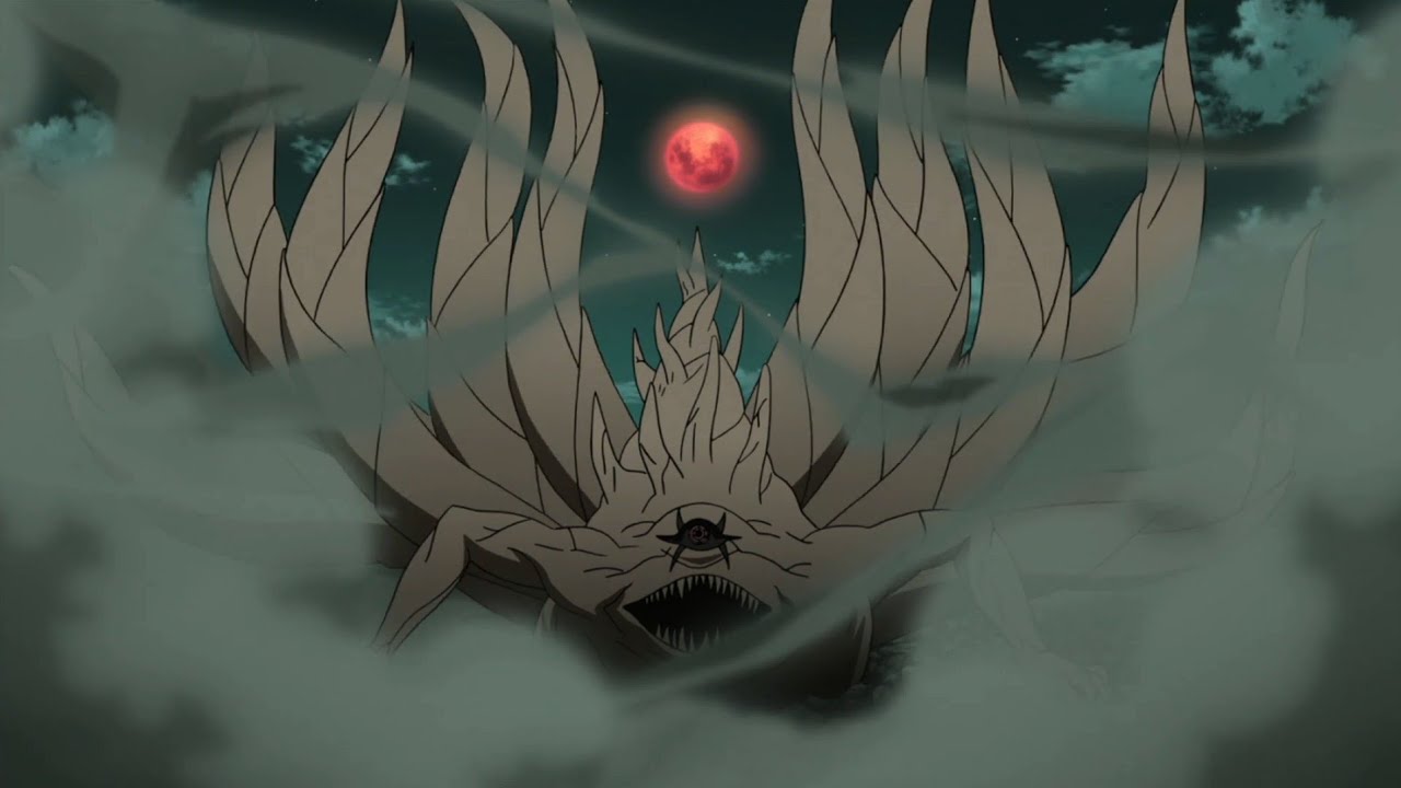 Naruto - Ten tails | Tailed Beast Ball [Scene] - YouTube