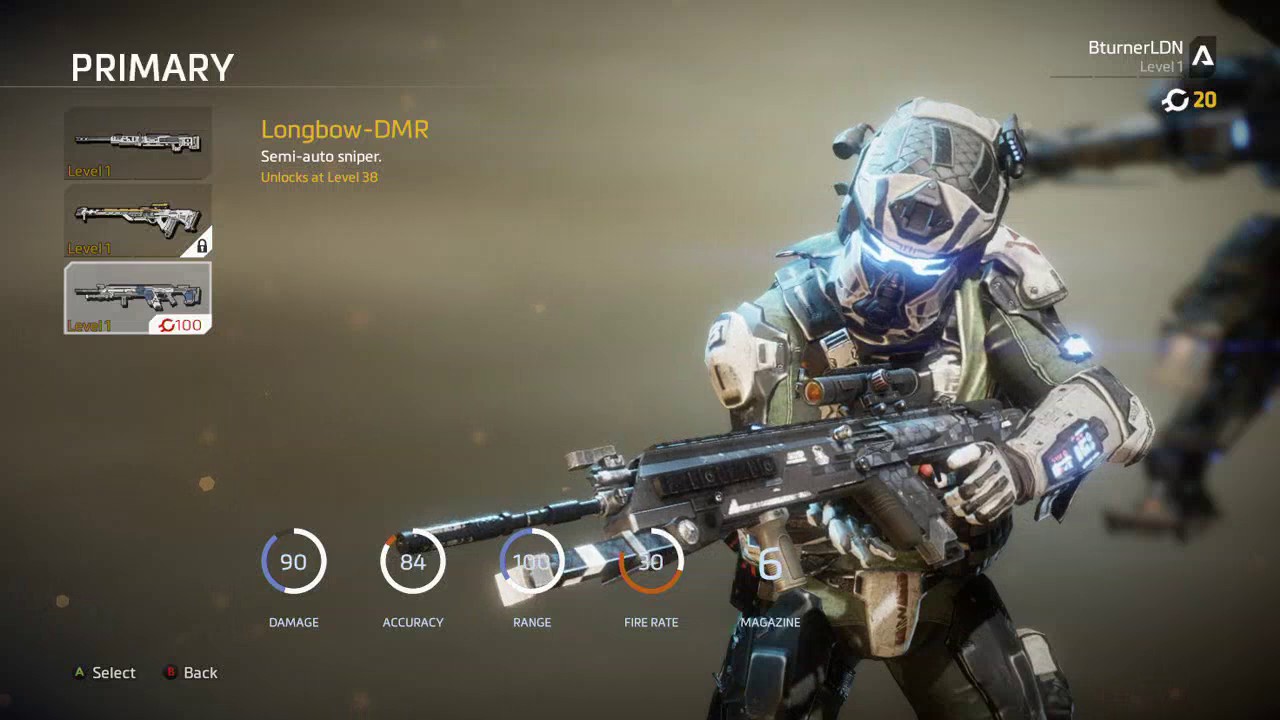 TITANFALL 2 LONGBOW-DMR SNIPER REVIEW! BEST SNIPER IN THE GAME!! - YouTube