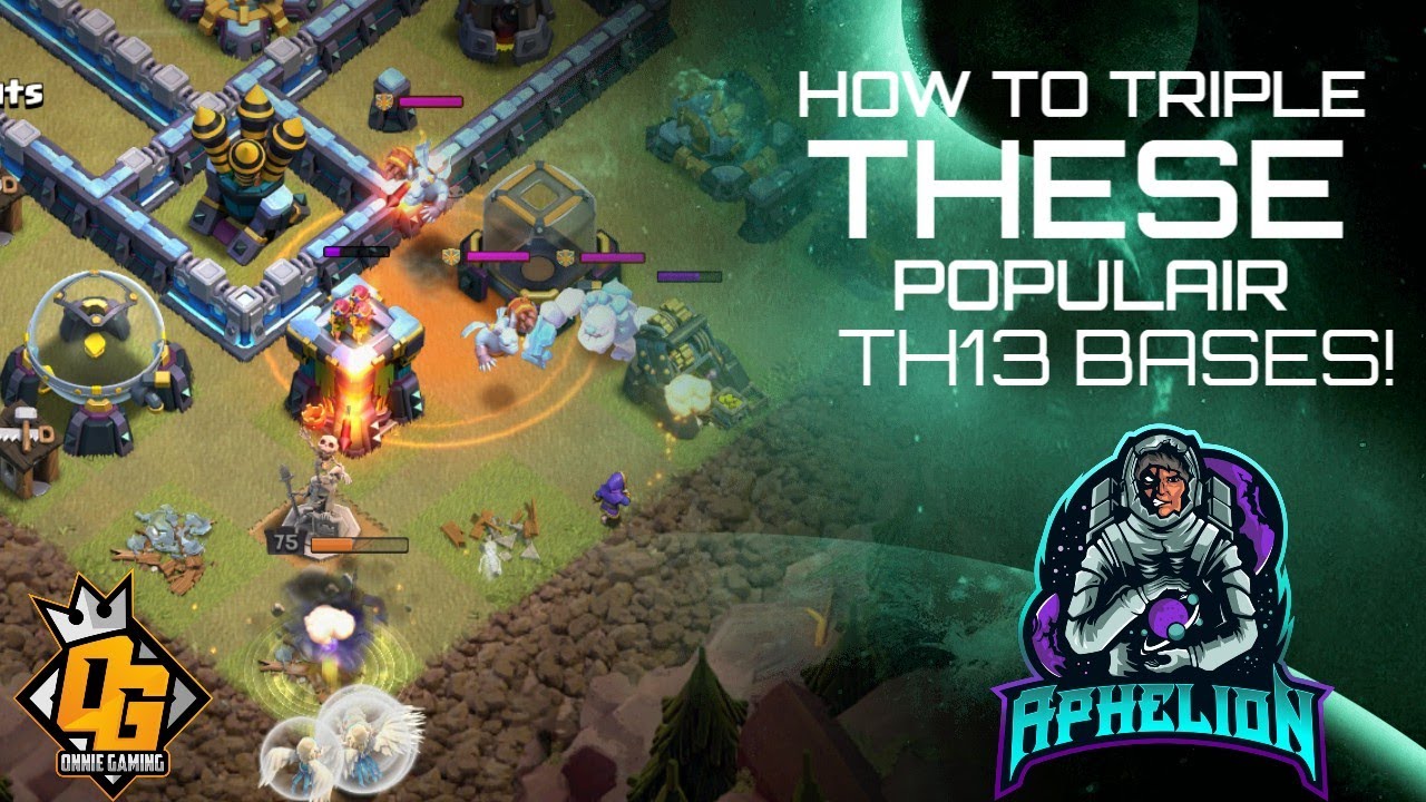 HOW TO BEAT THESE TH13 BASES!?| TH13 WAR ATTACK STRATEGY | BEST TH13 ...