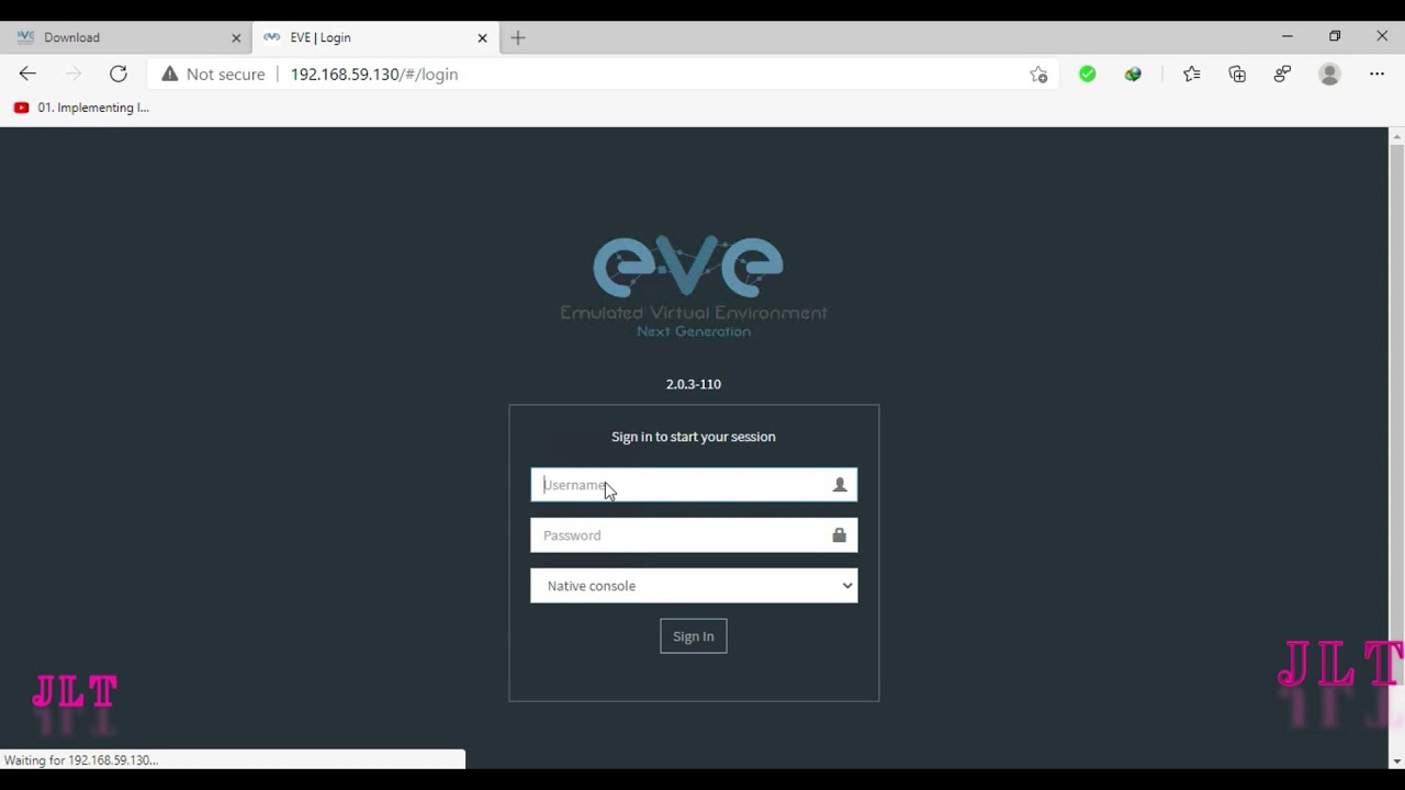 How to use and installation eve-ng - YouTube