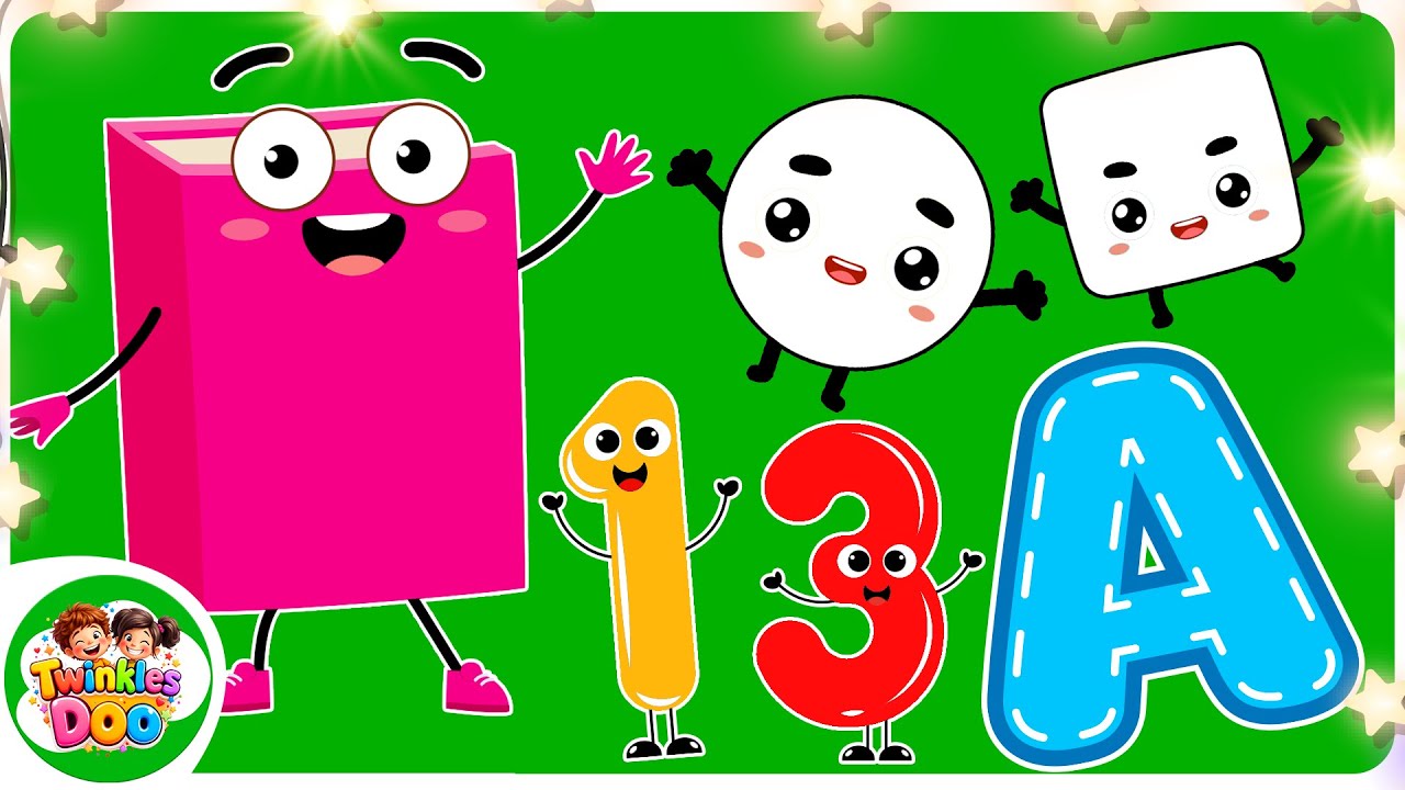 Colors, Shapes, Numbers, Alphabet & More | Toddler Learning Videos For ...