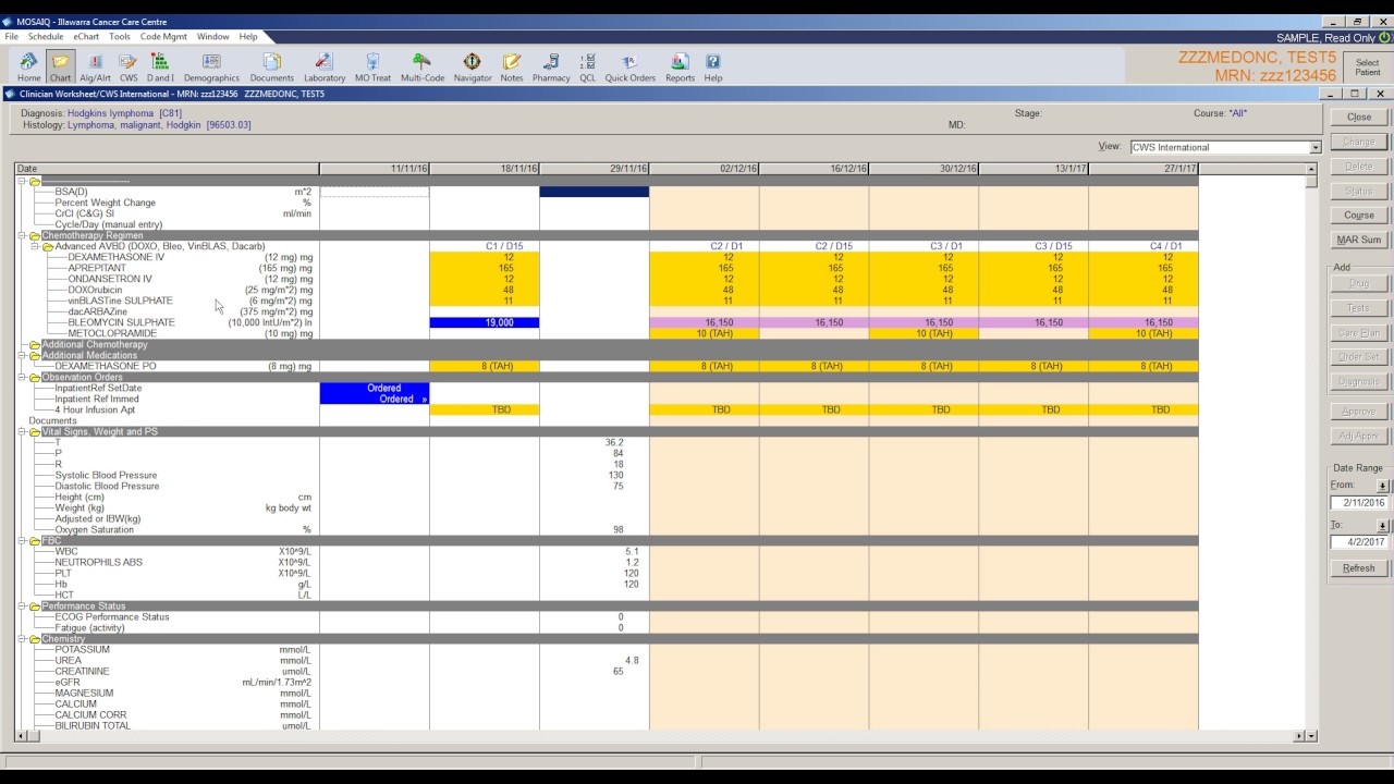 MOSAIQ 2.4 ReadOnly - YouTube