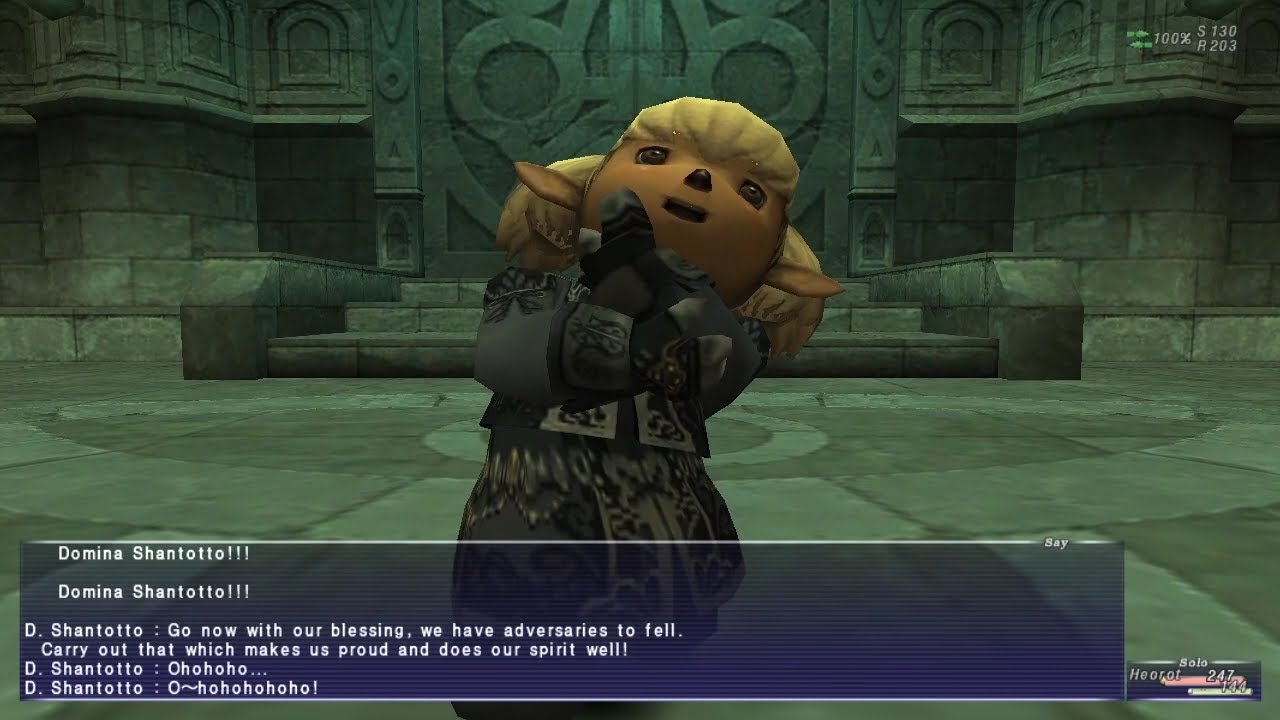 Final Fantasy XI #011, Trust: Windurst; Lunatic Shantotto - YouTube