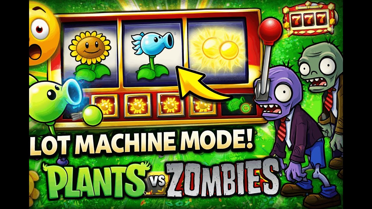 Plants vs Zombies Slot Machine Mode! Tanaman Acak vs Zombie 😱🎰 - YouTube
