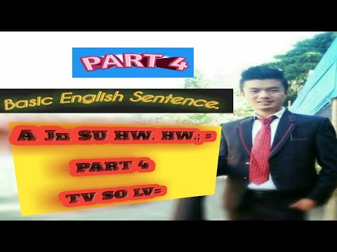 Part 4. Basic English sentence with Lisu language. - YouTube